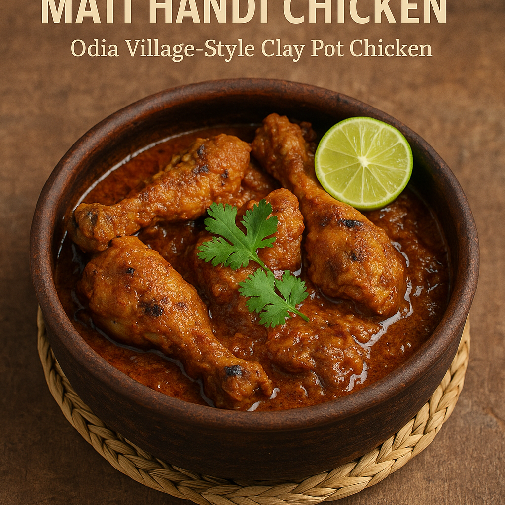 Mati Handi Chicken – Odia Village-Style Clay Pot Chicken – The Pinch of ...