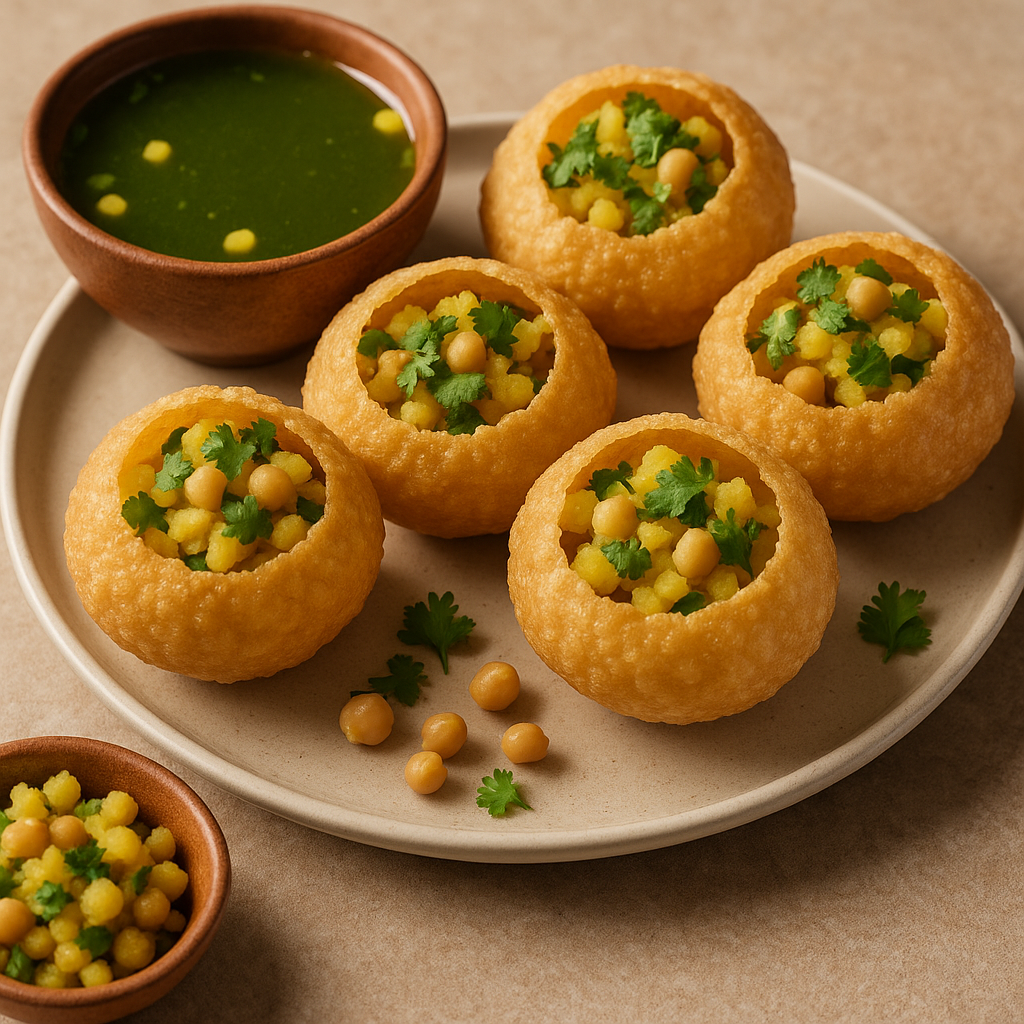 Pani Puri – India’s Favorite Tangy Street Snack – The Pinch of Masala