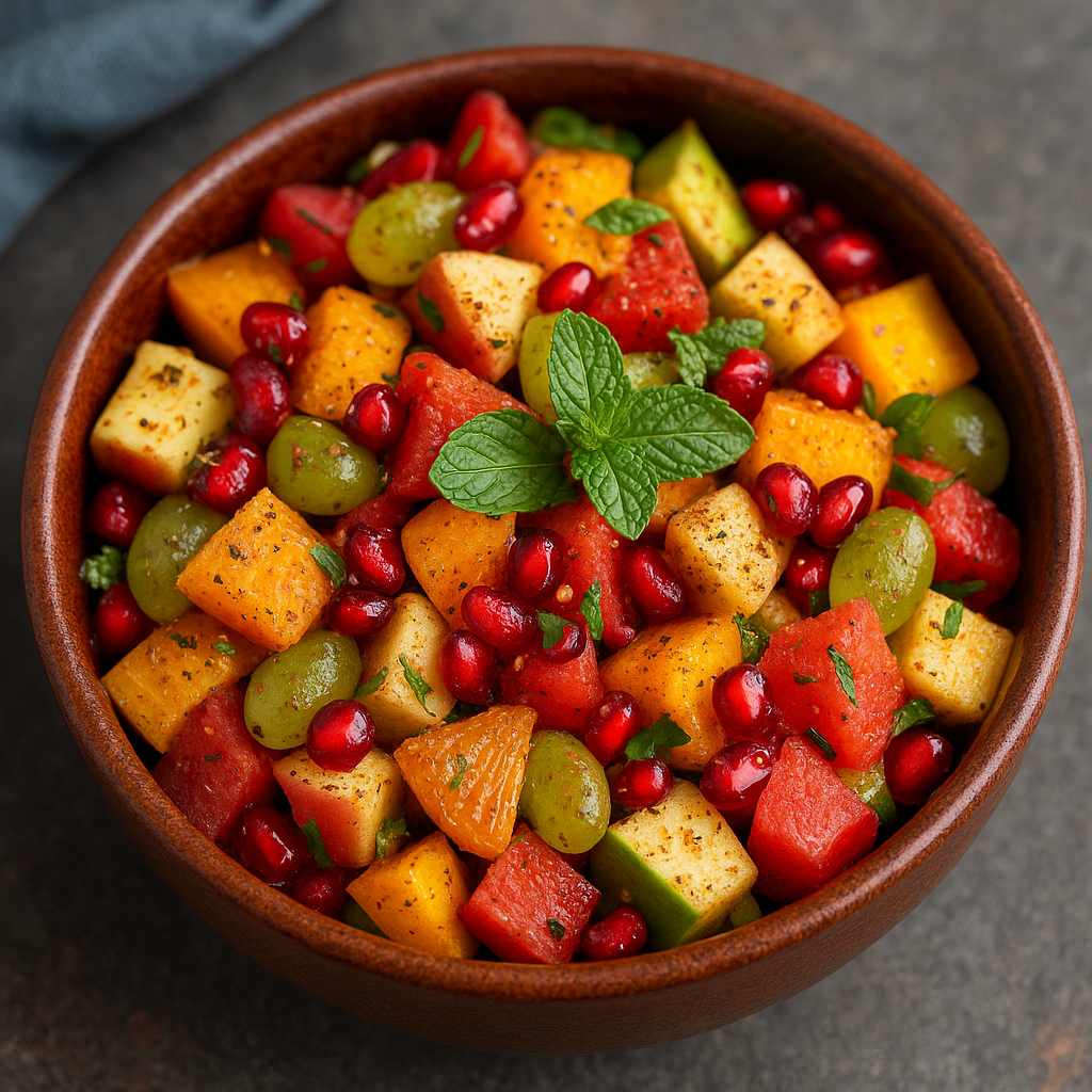 Traditional Indian Fruit Chaat Recipe – A Colorful Festive Treat – The ...